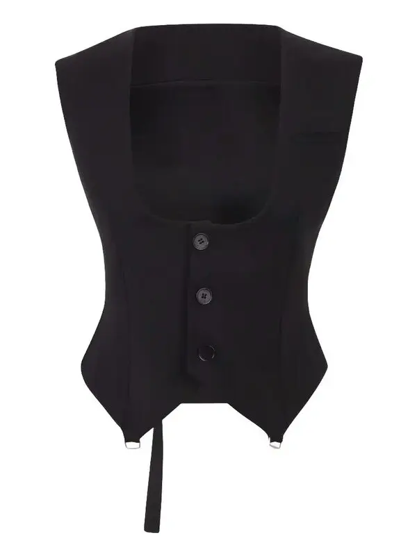 SSHEENA Waistcoat - Black