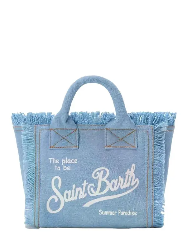 MC2 SAINT BARTH Vanity Mini Tote Bag - Blue