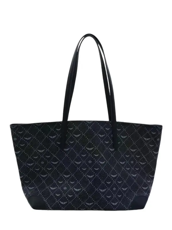 Zadig&Voltaire Z Shopper Monogram Tote Bag - Black