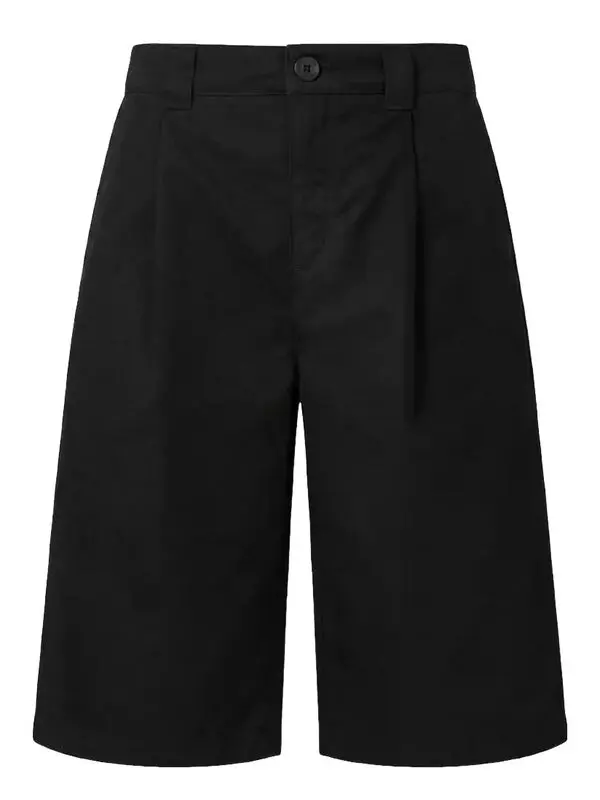 JORDAN Flight Logo-patch Midi Shorts - Black