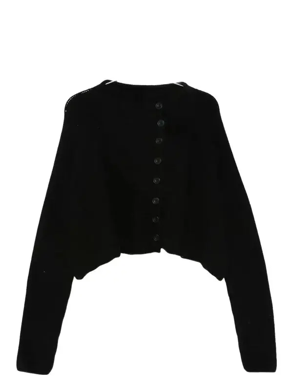 RICORRROBE Elder Button-fastening Cardigan - Black