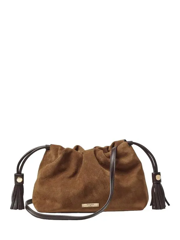 ASPINAL OF LONDON Soho Midi Crossbody - Neutral/brown