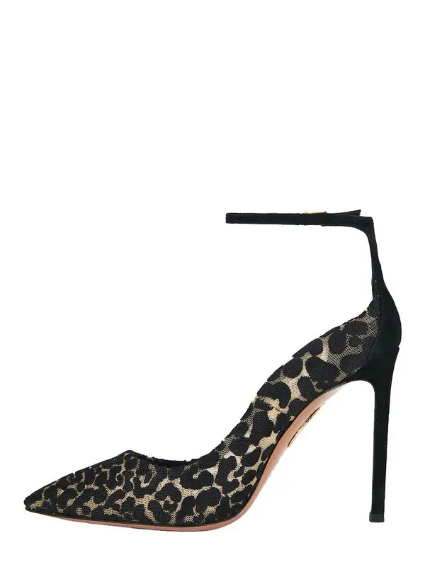 AQUAZZURA Panthera 105 Pump - Black