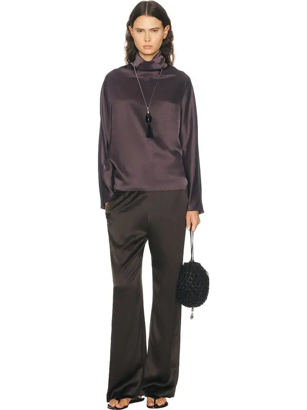 Citizens Of Humanity Ilaria Draped Top By - Espresso