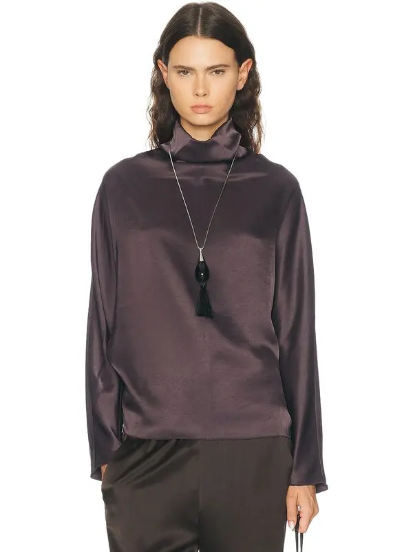 Citizens Of Humanity Ilaria Draped Top - Espresso