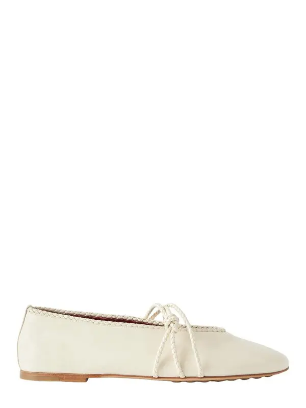 Bottega Veneta Rosa Ballet Flats - Neutrals