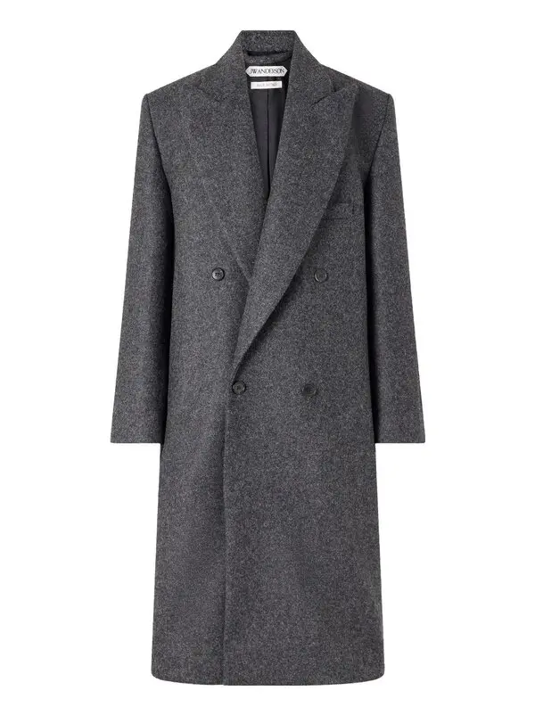 JW Anderson Double-breasted Coat - Gray