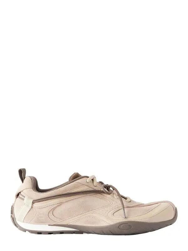 Balenciaga Radar Suede Sneakers - Neutrals