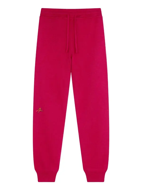 LA GRANNI Knitted Gato Trousers - Pink