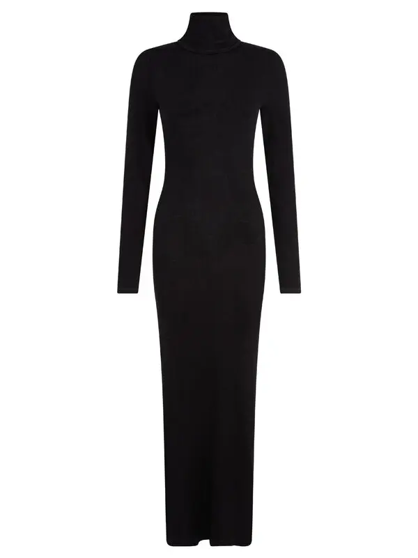 LA GRANNI Long Sleeve Dress - Black