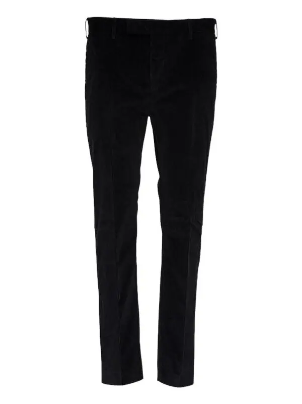 PT TORINO Ten Flat Front Pants - Black