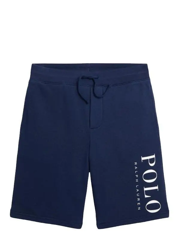 Polo Ralph Lauren Logo Print Sweatshorts - Navy Blue