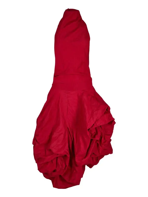 Magda Butrym A-line Midi Skirt - Red