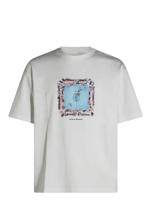 Drole De Monsieur Short-sleeved T-shirt - White