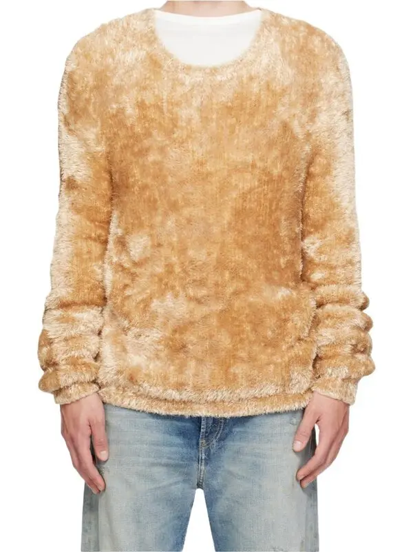 MARINE SERRE Logo Knitwear - Beige