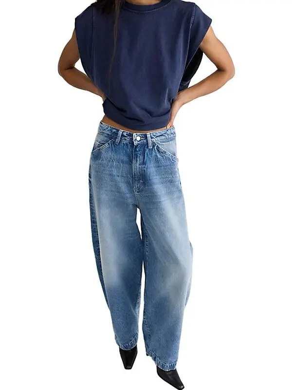 ICON DENIM LOS ANGELES Lila Lantern Jeans - Eclipse