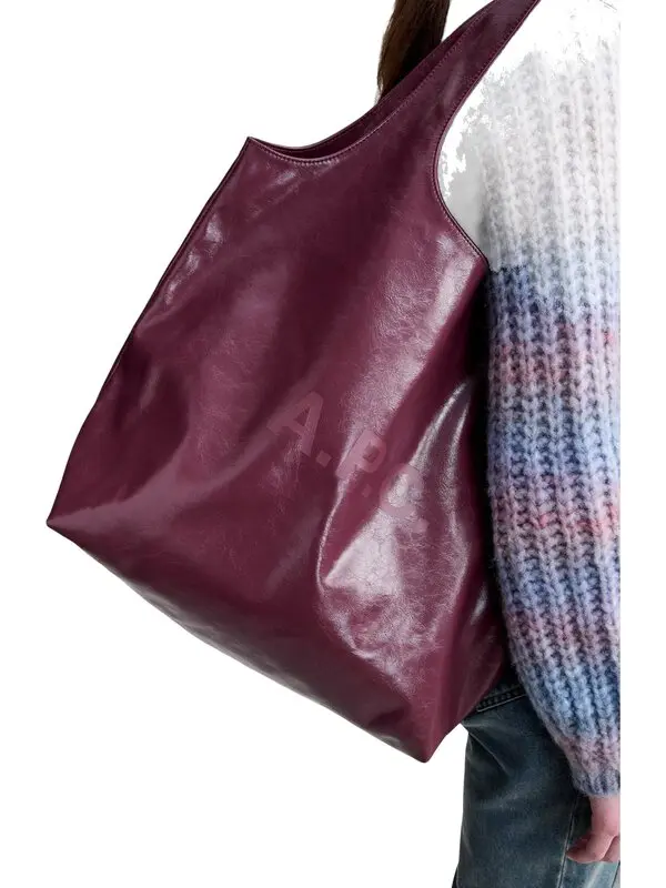 A.p.c. Ninon Tote Bag - Violet