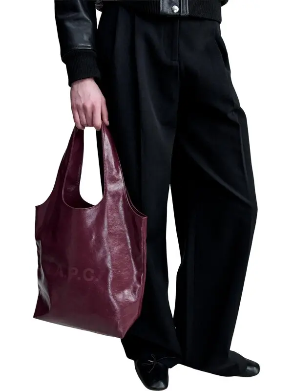 A.p.c. Ninon Small Tote Bag - Violet