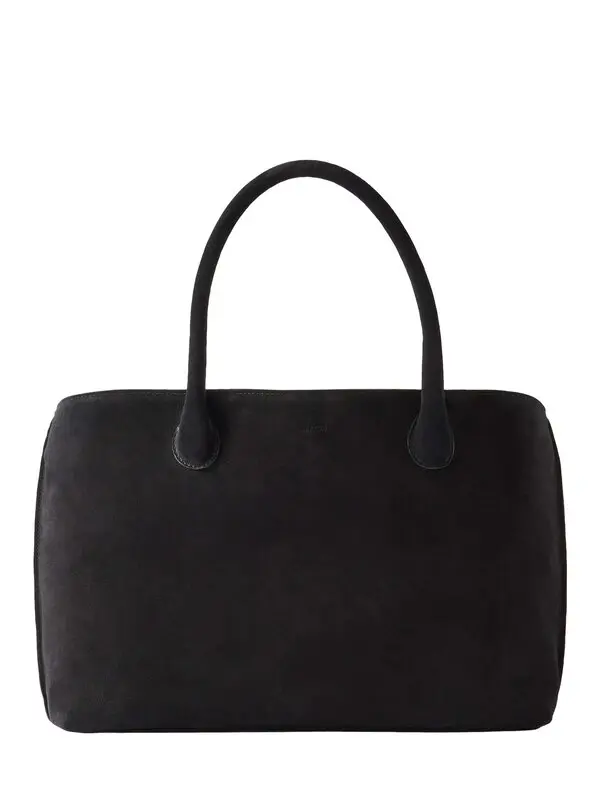 LIÉ STUDIO Grace Suede Tote - Black