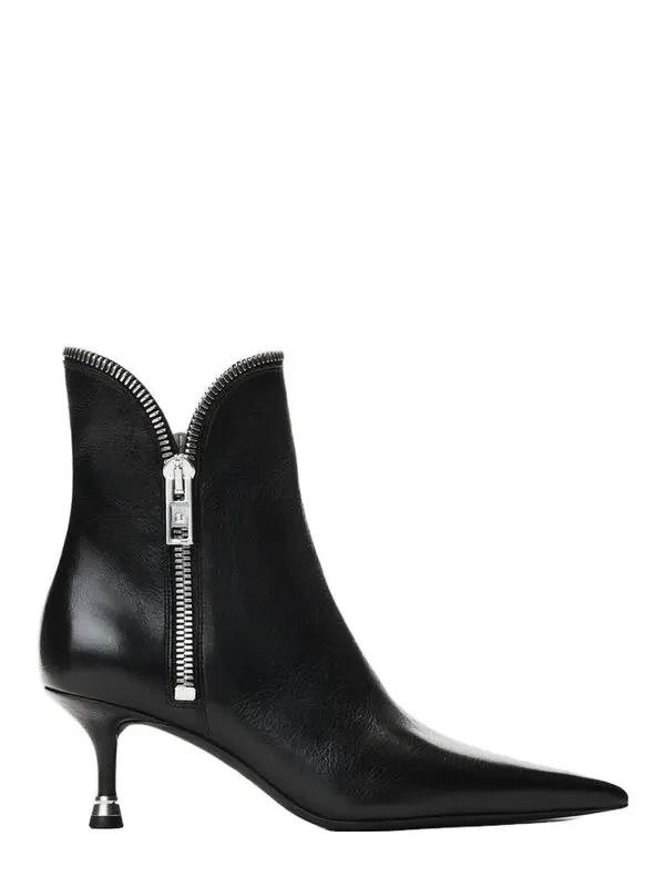 Alexander Wang Slasher Zip 65mm Ankle Boot - Black