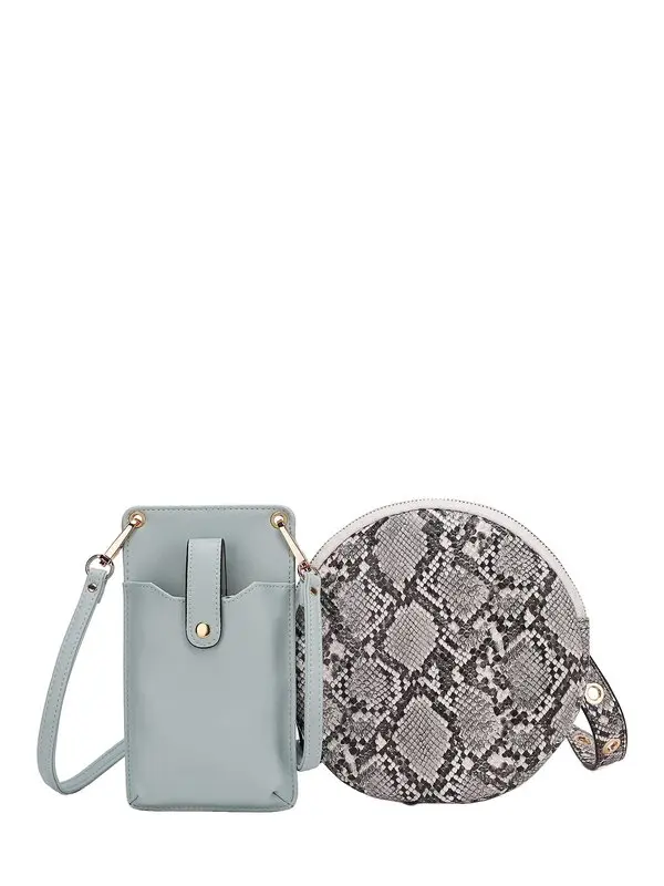 MKF COLLECTION - J'OMOR Hailey Phone Crossbody Bag - Blue