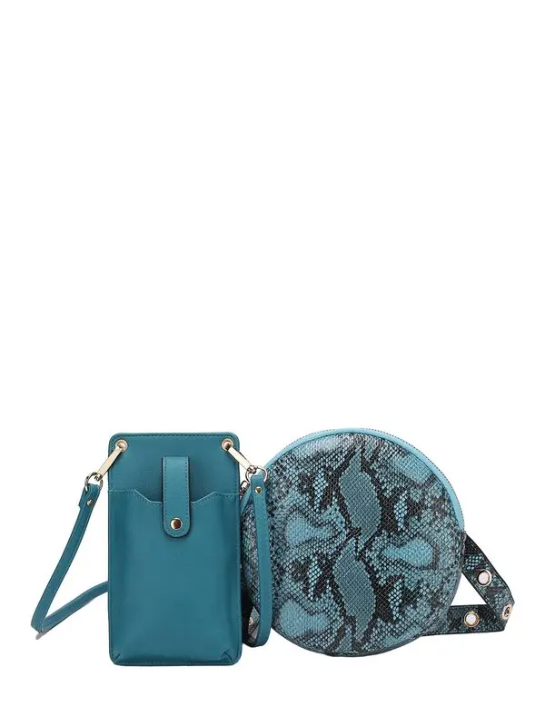 MKF COLLECTION - J'OMOR Hailey Phone Crossbody Bag - Blue