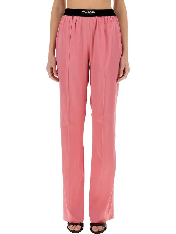 TOM FORD Pj Stretch Pants - Pink