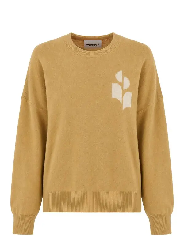 MARANT ETOILE Maray Étoile "marisans" Knit Top - Beige