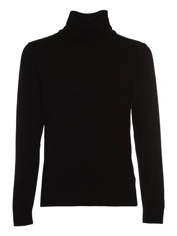DANIELE FIESOLI High-necked Long-sleeved Sweater - Black