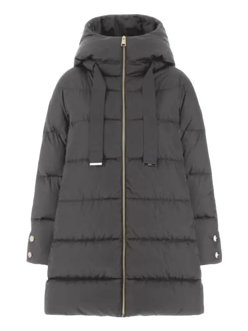 Herno Long Sleeve Down Jacket - Grey