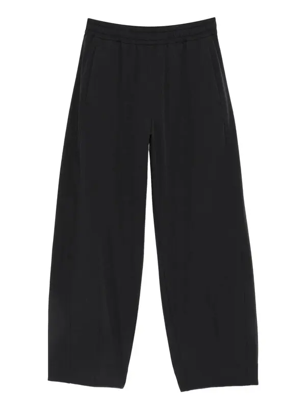 Herno Elastic Waist Trousers - Black