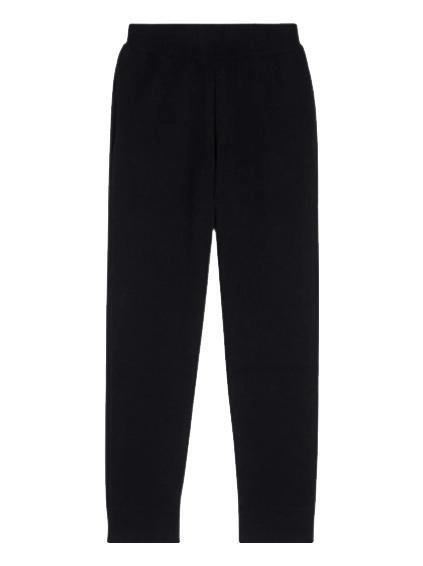Aspesi Logo Casual Pants - Black
