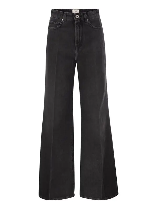 Max Mara Palazzo Jeans - Black