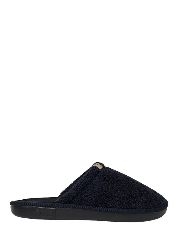 BRUNCH Essential Plush Terry Slippers - Black