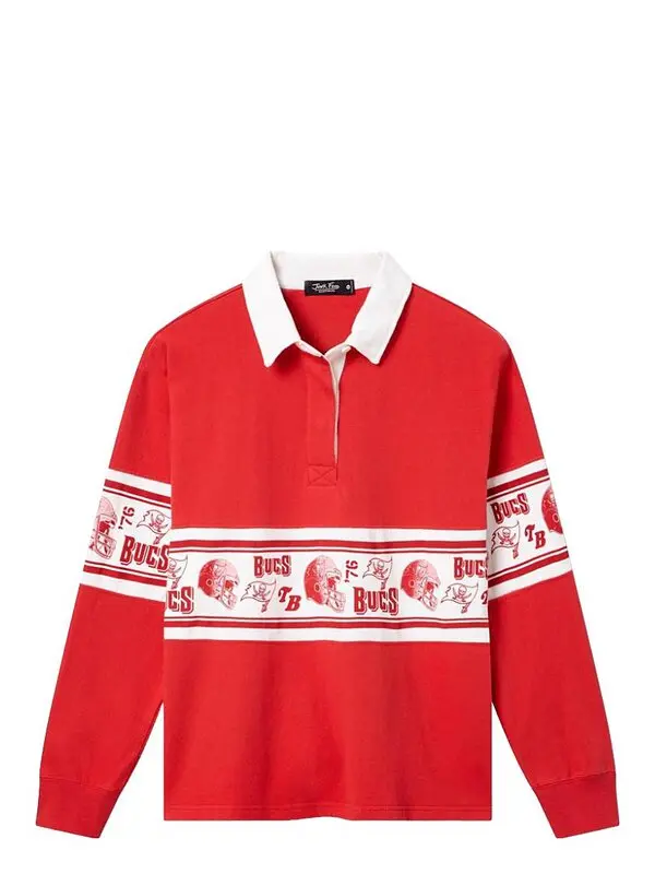 Junk Food Clothing Tampa Bay Buccaneers Rugby Shirt - Licorice