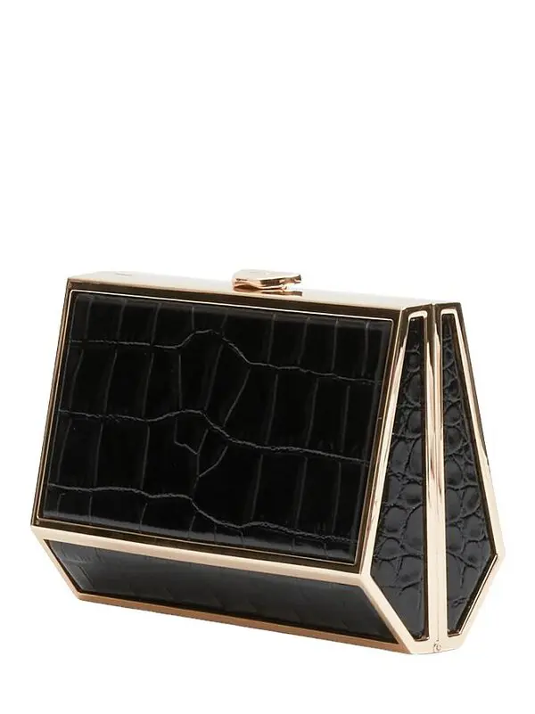 Simkhai Maddox Leather Clutch - Black