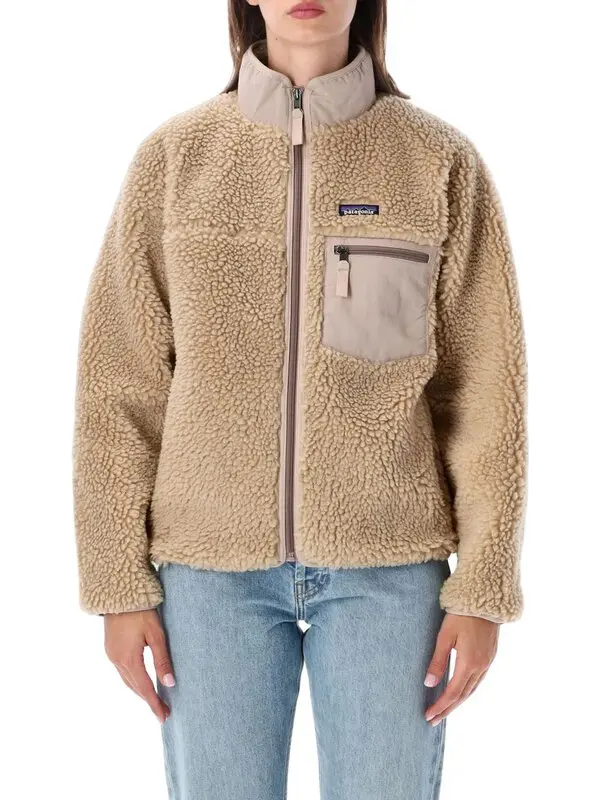 Patagonia Classic Retro-x® High-neck Zip Fleece Jacket - Brown
