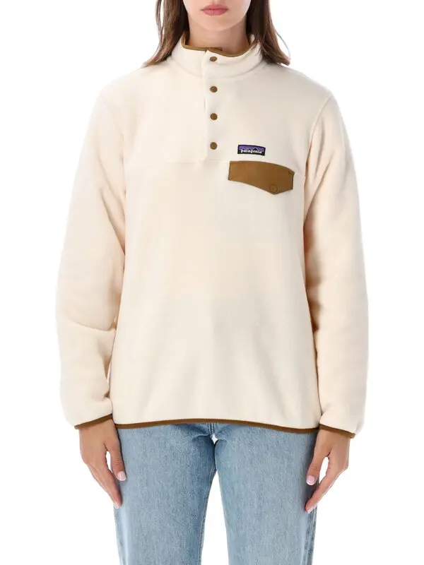 Patagonia Synchilla Fleece High-neck Pullover - Beige