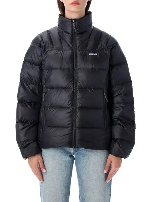 Patagonia Fitz Roy Relaxed-fit Short Down Jacket - Black