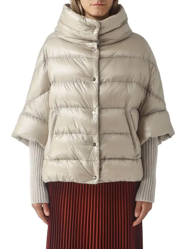 Herno Water-repellent Nylon Puffer Gilet - Pink