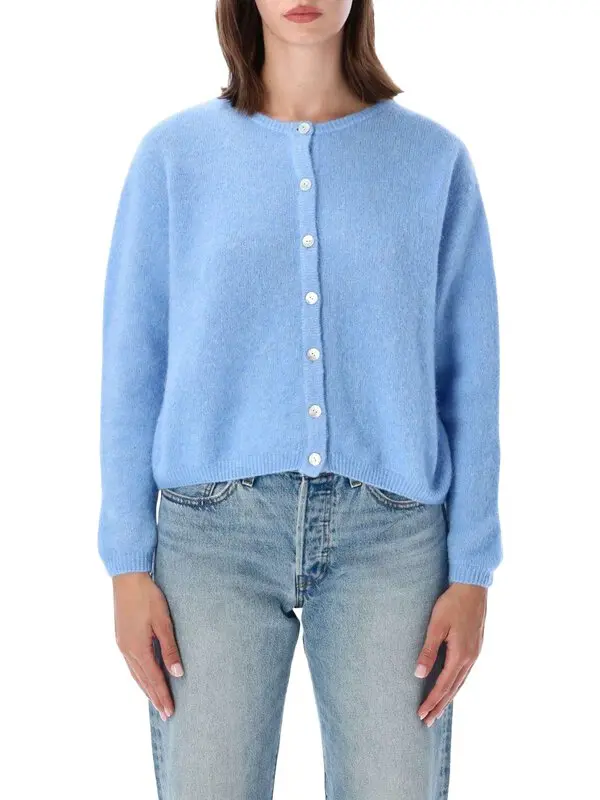 American Vintage Cardigan - Sky Blue