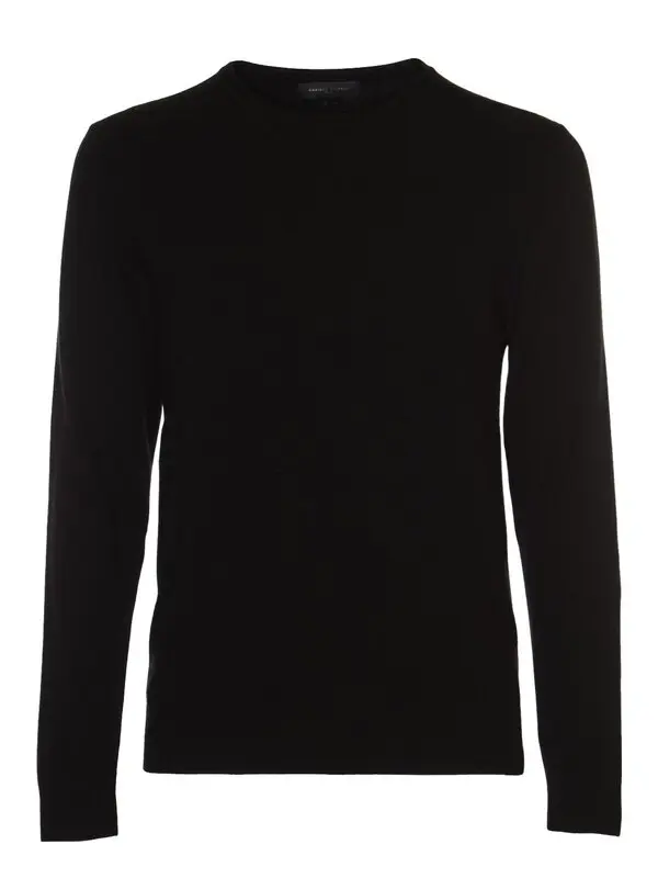 DANIELE FIESOLI Round Neck Long Sleeve Sweater - Black