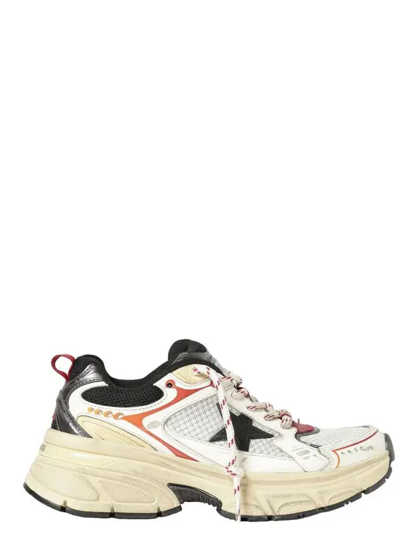 GOLDEN GOOSE Athletic Sneakers With Lace Fastening - White