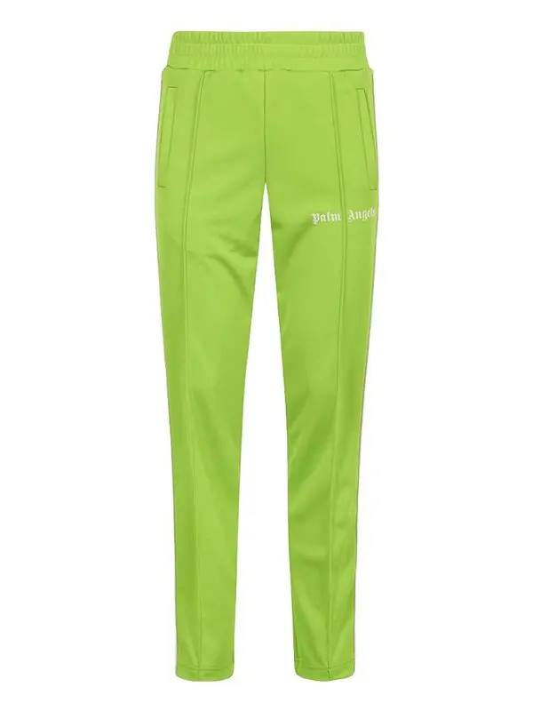 Palm Angels Logo-print Track Pants - Green