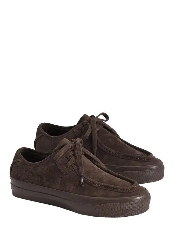 VANS Premium Sf Leather Moc Low Sneakers - Dark Brown