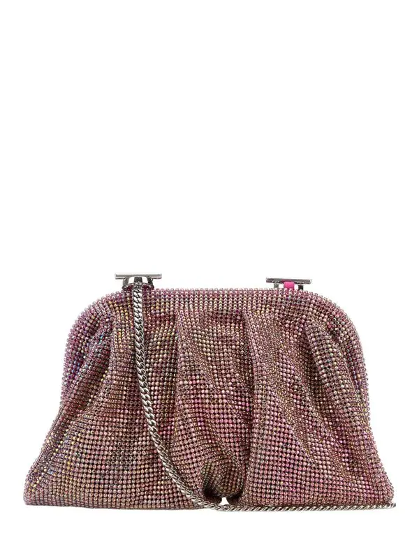 Benedetta Bruzziches Embellished Small Venus Mini Clutch Bag - Pink