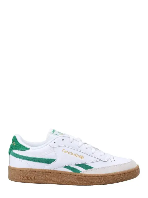 REEBOK Club C Revenge Vintage Leather & Suede Low-top Sneakers - Verde