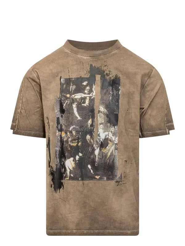 Off-White Inked Mercy Regular T-shirt - Cloud Nutria