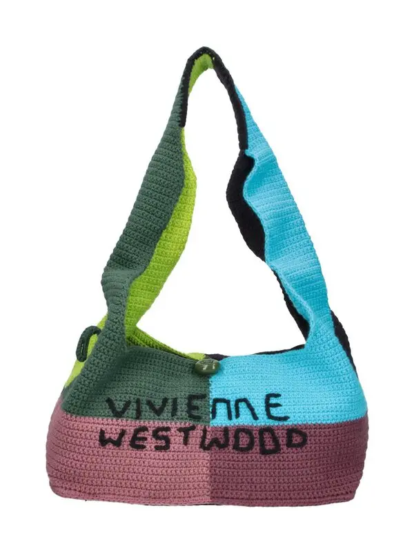 VIVIENNE WESTWOOD Crochet Shoulder Bag - Multicolor