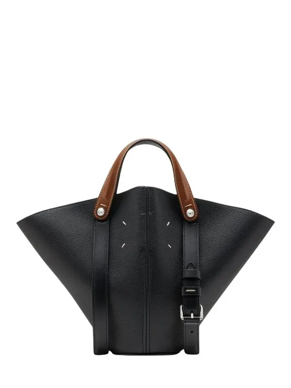 MAISON MARGIELA Genuine Leather Handbag - Black